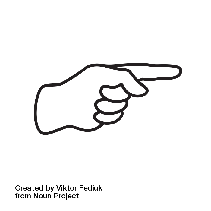 Animated Finger Pointing Right