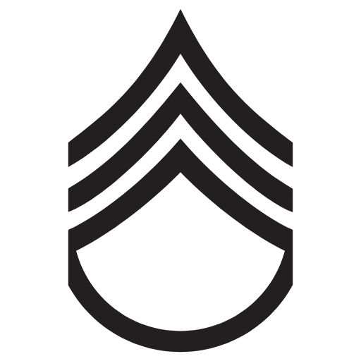 sergeant rank Icon - Free PNG & SVG 1053635 - Noun Project