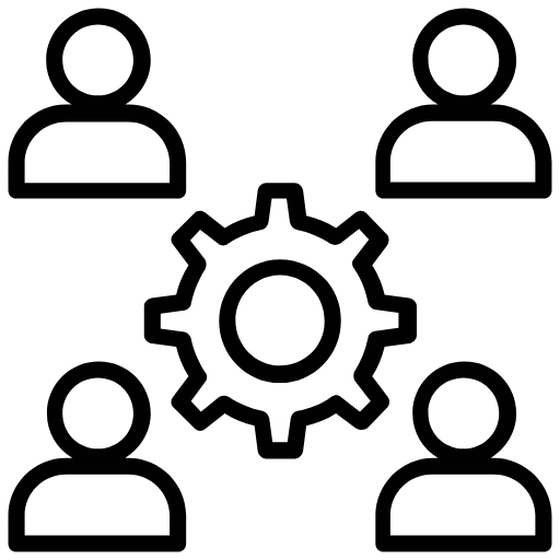 Group management Icon - Free PNG & SVG 1333629 - Noun Project