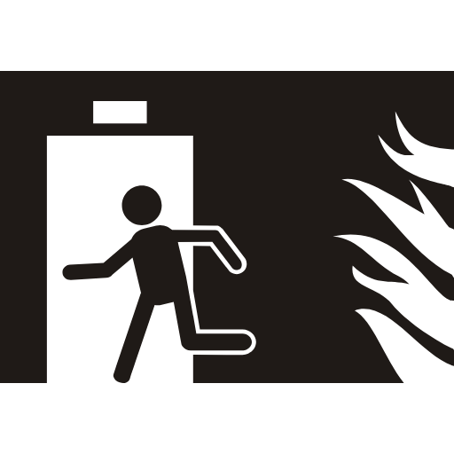 Fire Exit Icon - Free PNG & SVG 20332 - Noun Project