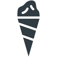 Ice Cone Icon - Free PNG & SVG 260856 - Noun Project