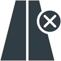 Wrong way Icon - Free PNG & SVG 264769 - Noun Project