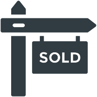 Sold Sign Icon - Free PNG & SVG 264947 - Noun Project