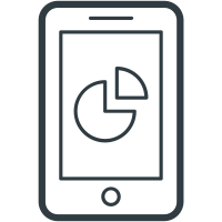 Mobile Graph Icon - Free PNG & SVG 268838 - Noun Project
