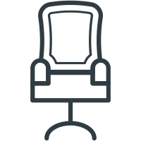 Swivel Chair Icon - Free PNG & SVG 271711 - Noun Project