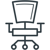 Swivel Chair Icon - Free PNG & SVG 271751 - Noun Project