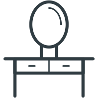 Vanity Table Icon - Free PNG & SVG 271786 - Noun Project