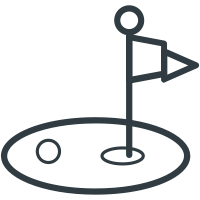 Golf Course Icon - Free PNG & SVG 277891 - Noun Project