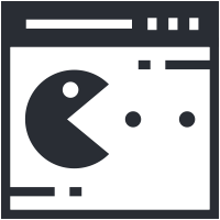 Pac-Man Game Icon - Free PNG & SVG 312622 - Noun Project