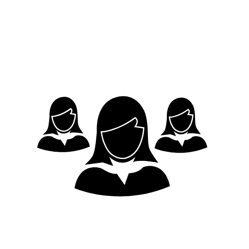 Girls Group Icon - Free PNG & SVG 350962 - Noun Project