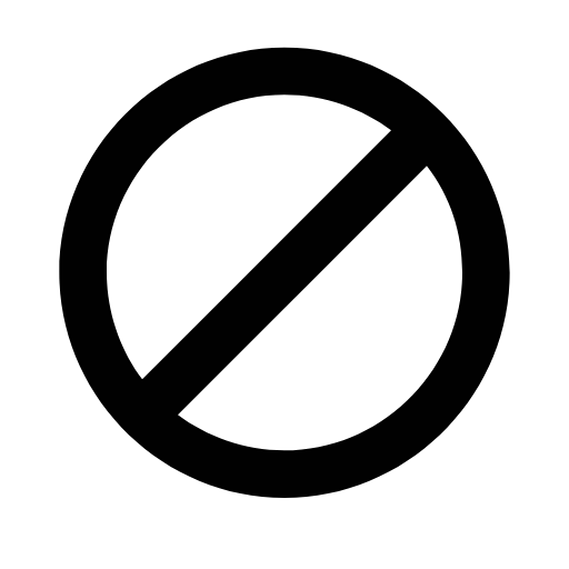 prohibit Icon - Free PNG & SVG 358011 - Noun Project