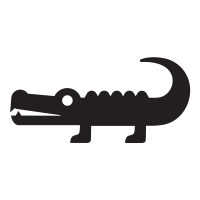 Alligator Icon - Free PNG & SVG 435109 - Noun Project