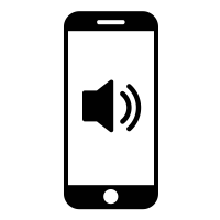 cell phone volume on Icon - Free PNG & SVG 491718 - Noun Project